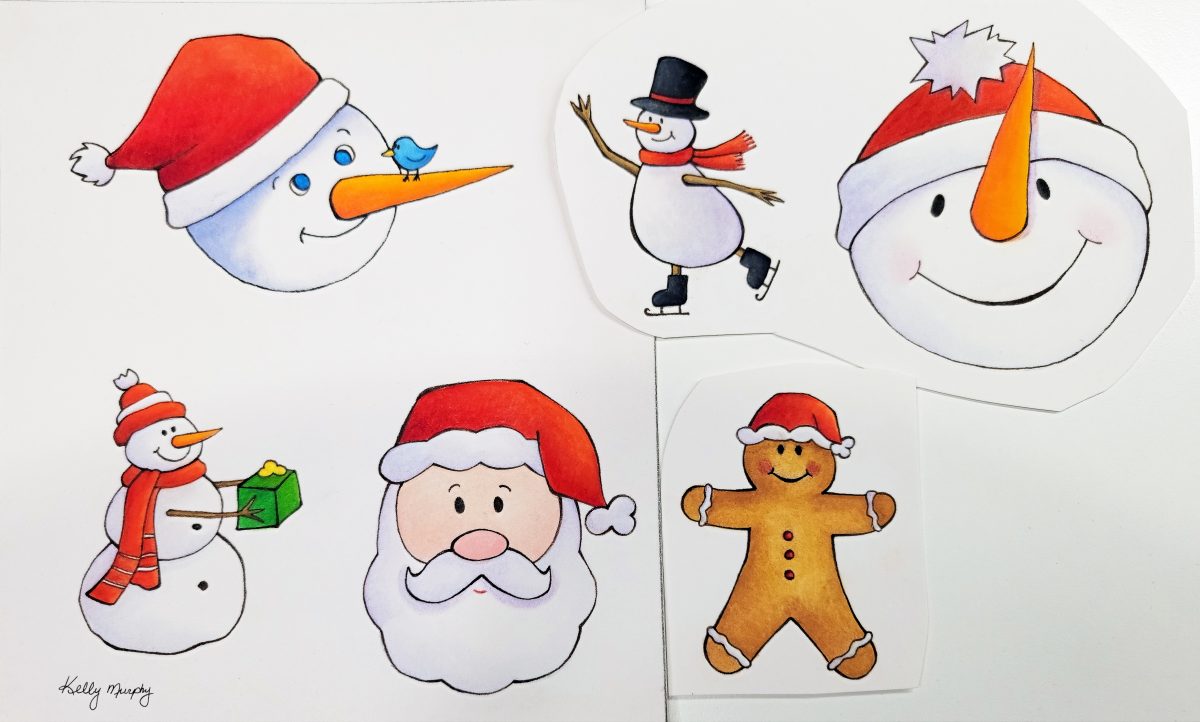 Christmas Tree Ornaments – Kelly Murphy, Fine Art
